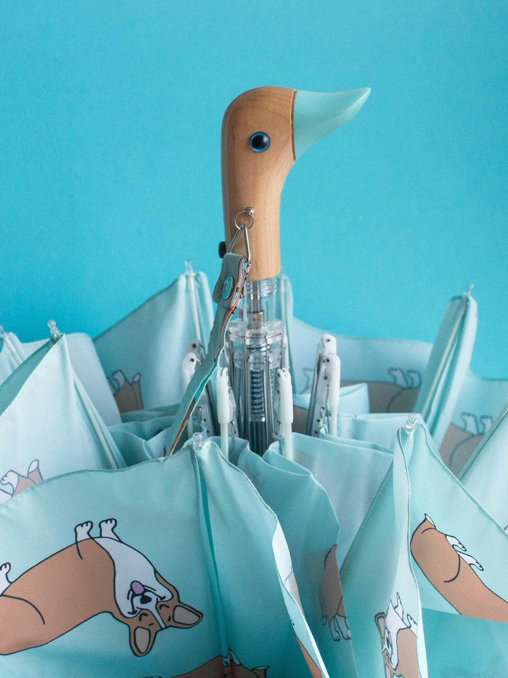 Corgi Mint Eco-friendly Compact Duck Umbrella | Original Duckhead