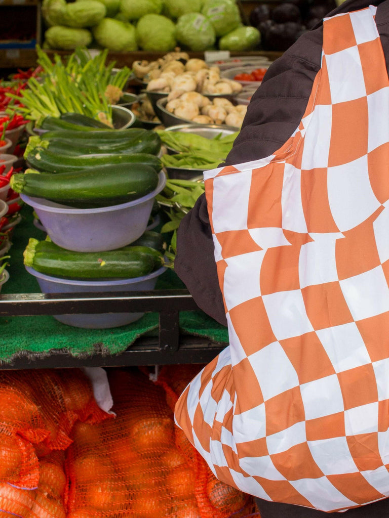 Peanut Butter Checkers Tote Bag | Original Duckhead
